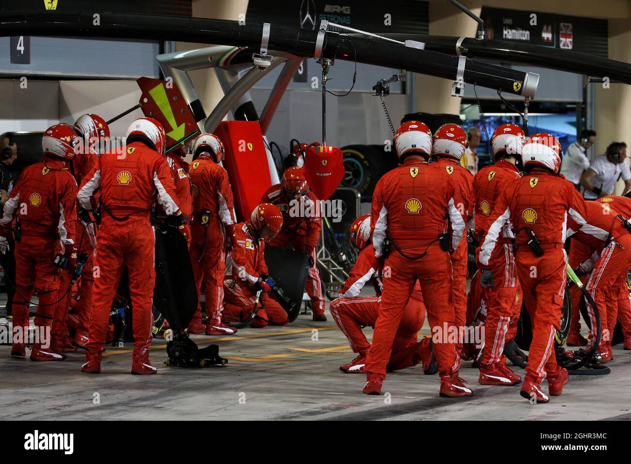 Ferrari makes a pit stop hi-res stock photography and images - Alamy