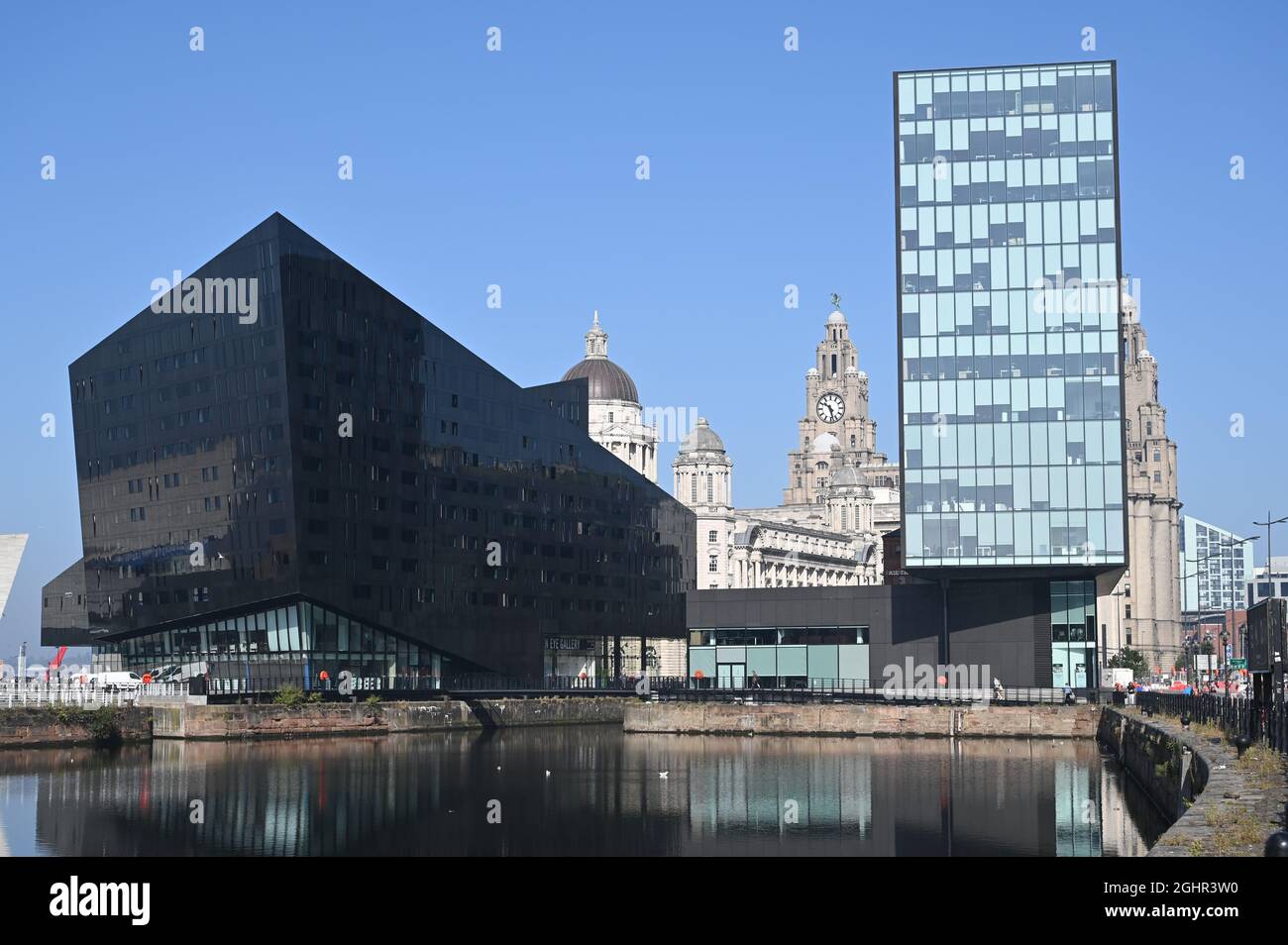 Office buildings at The Royal Albert Docks at Liverpool Stock Photo - Alamy