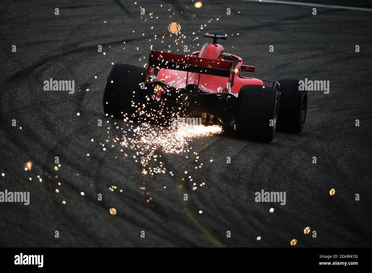 F1 ferrari sparks hi-res stock photography and images - Alamy