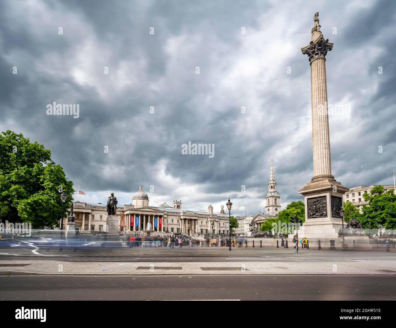 Nelsons column building hi-res stock photography and images - Alamy