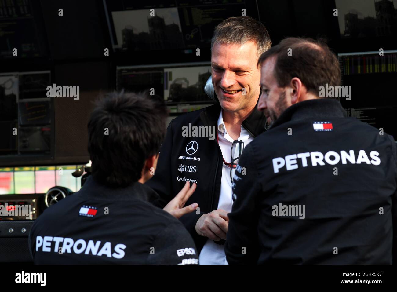Mercedes amg f1 communications manager hi-res stock photography and ...