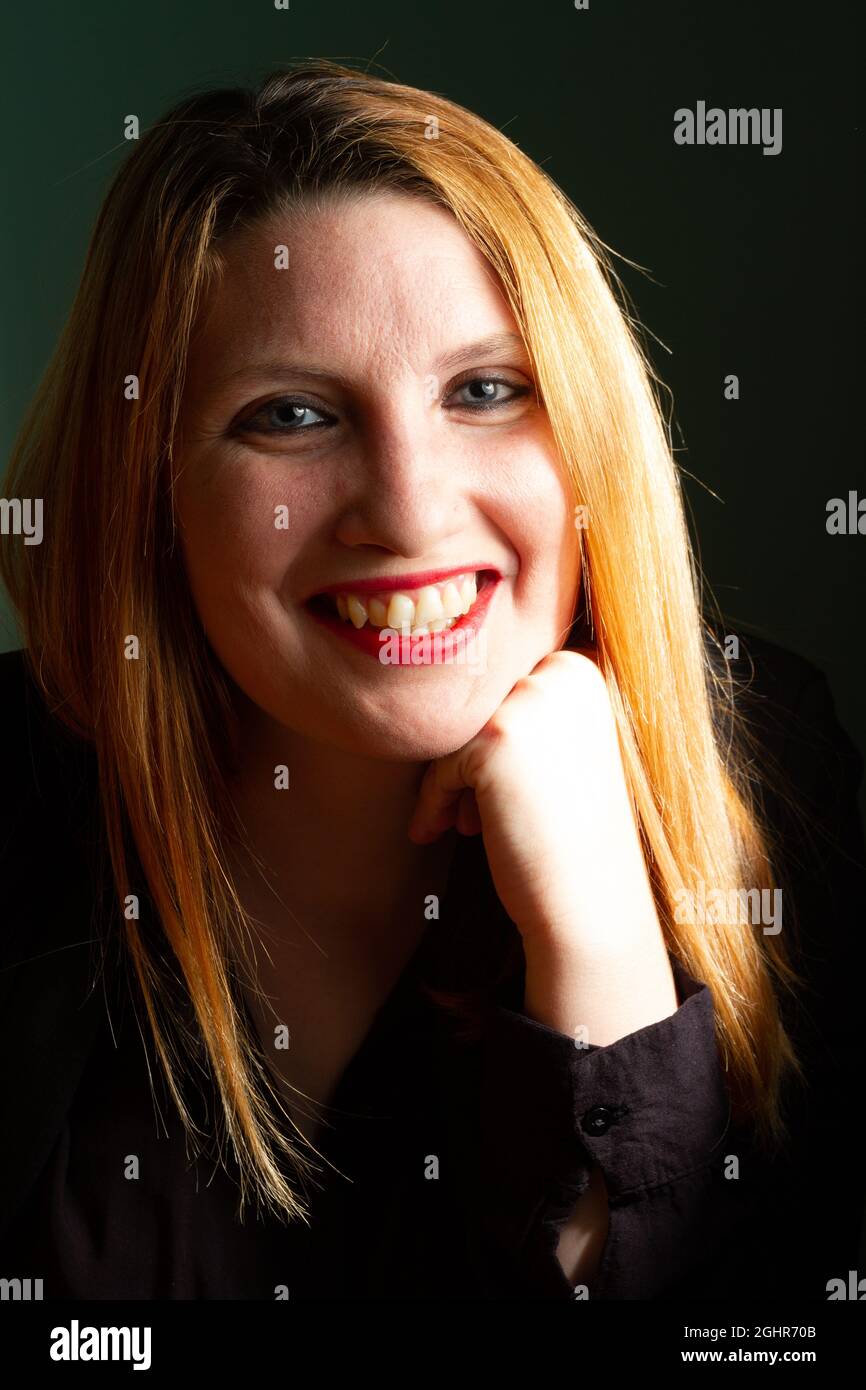 Tamara actress smile and formal bussiness woman Stock Photo - Alamy
