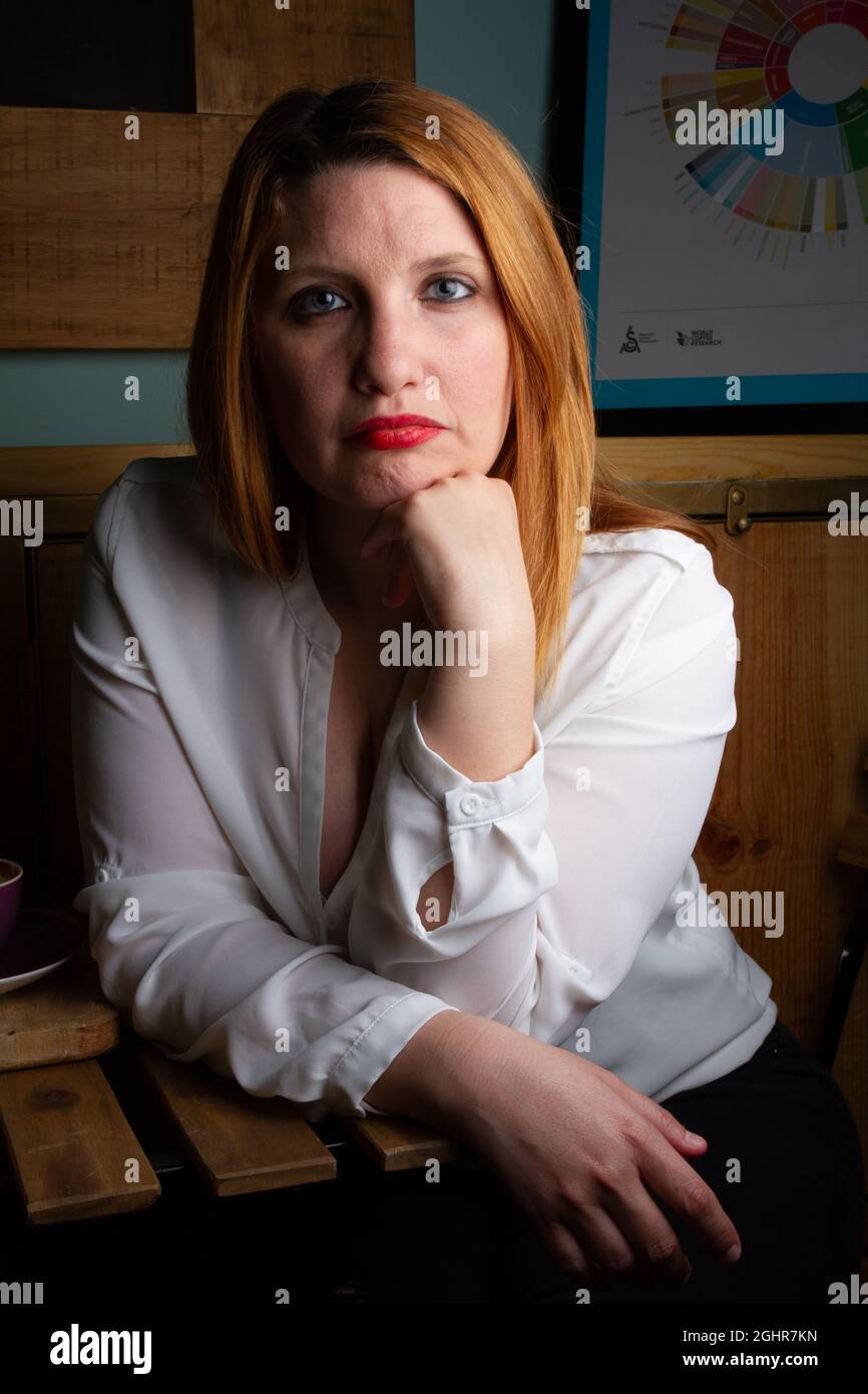 Tamara actress serious and formal bussiness woman Stock Photo - Alamy