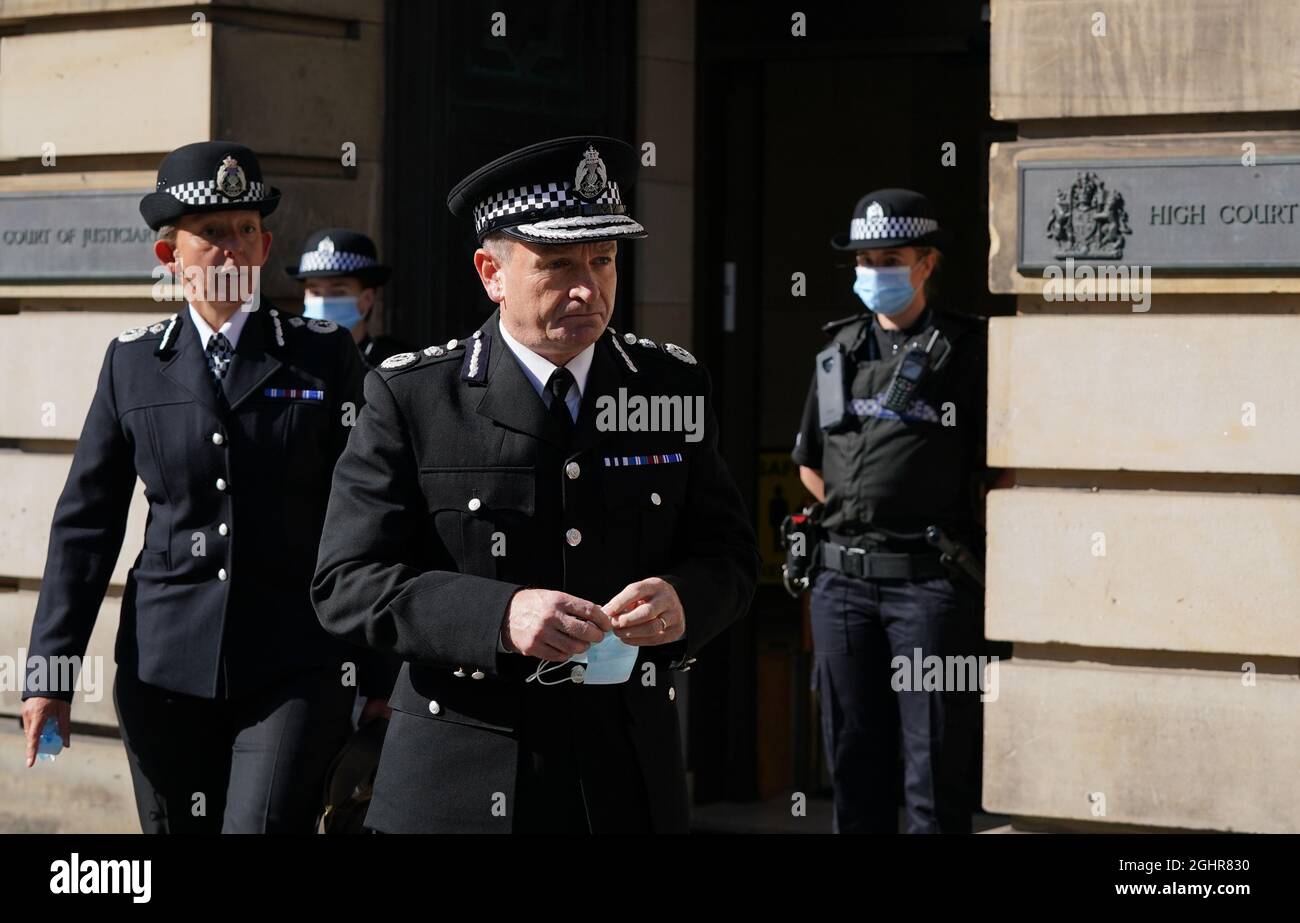 Chief constable iain livingstone hi-res stock photography and images ...