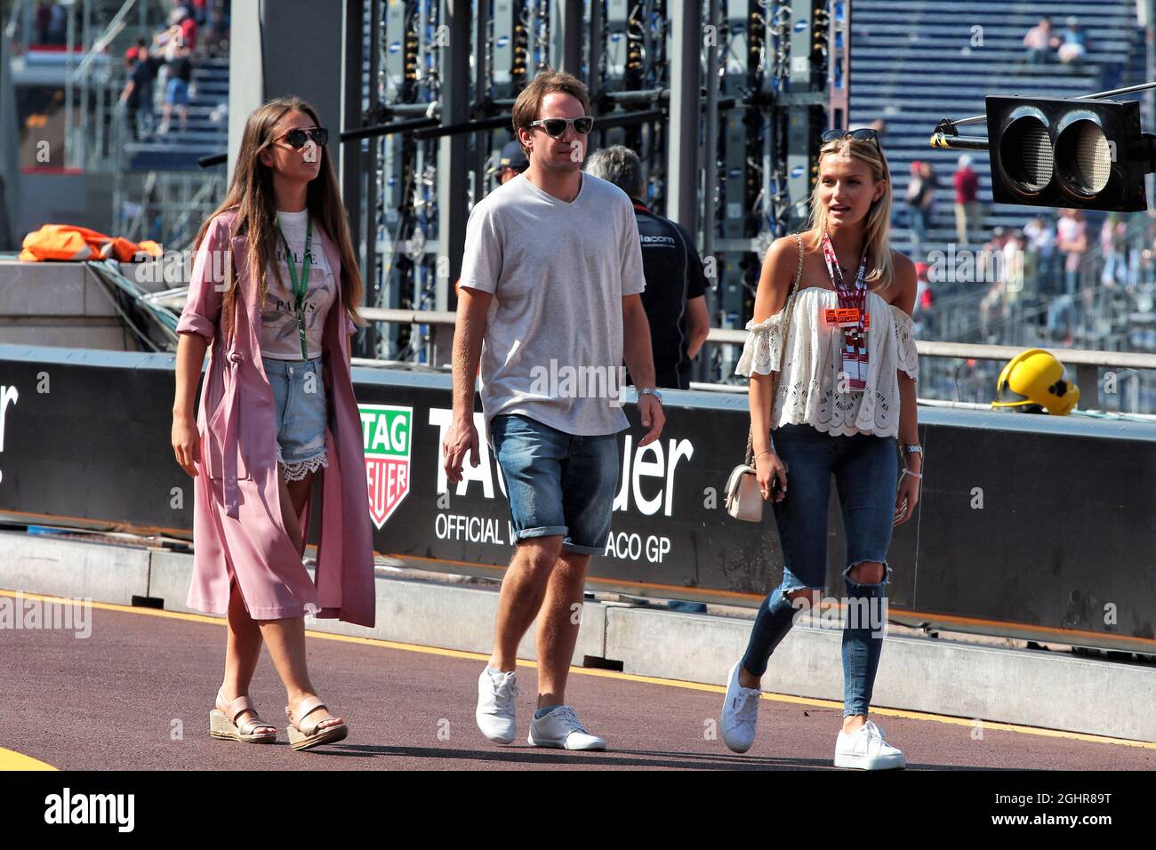 The girlfriend of Frederic Vervisch (BEL); Frederic Vervisch (BEL) WTCR ...