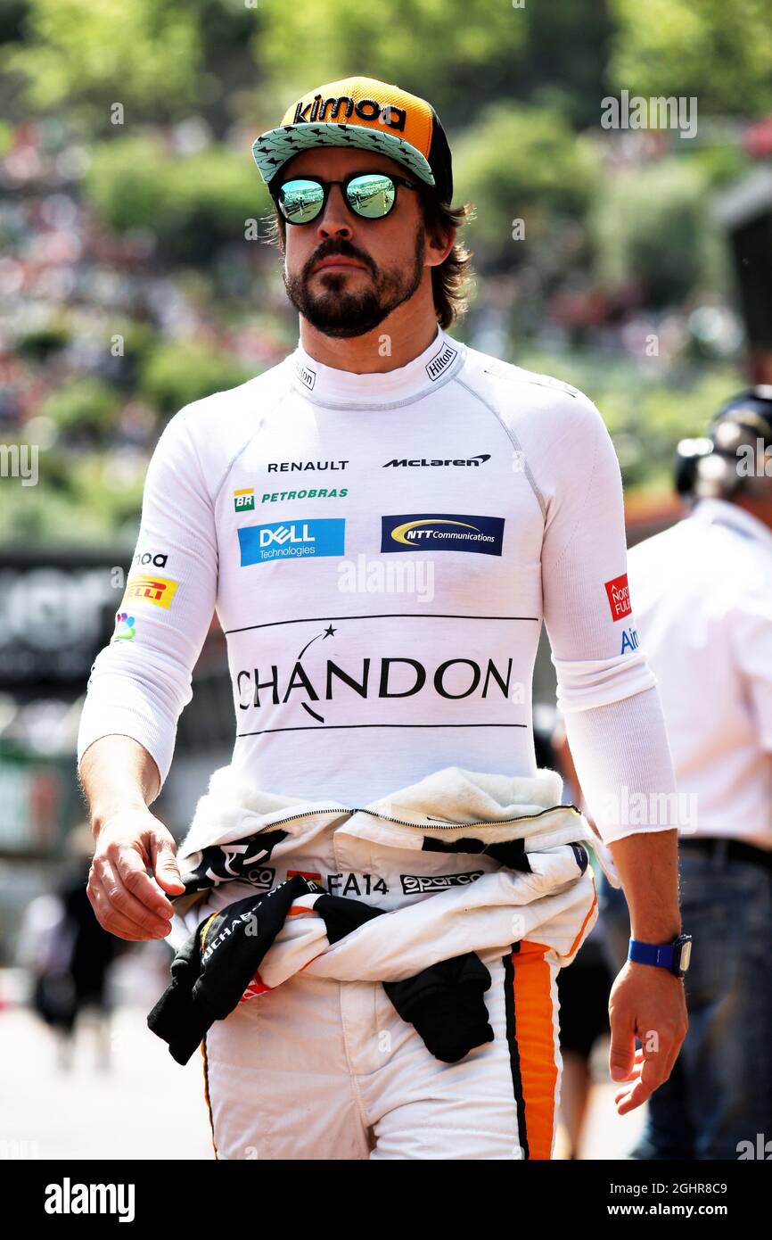 Fernando Alonso (ESP) McLaren. 26.05.2018. Formula 1 World Championship ...