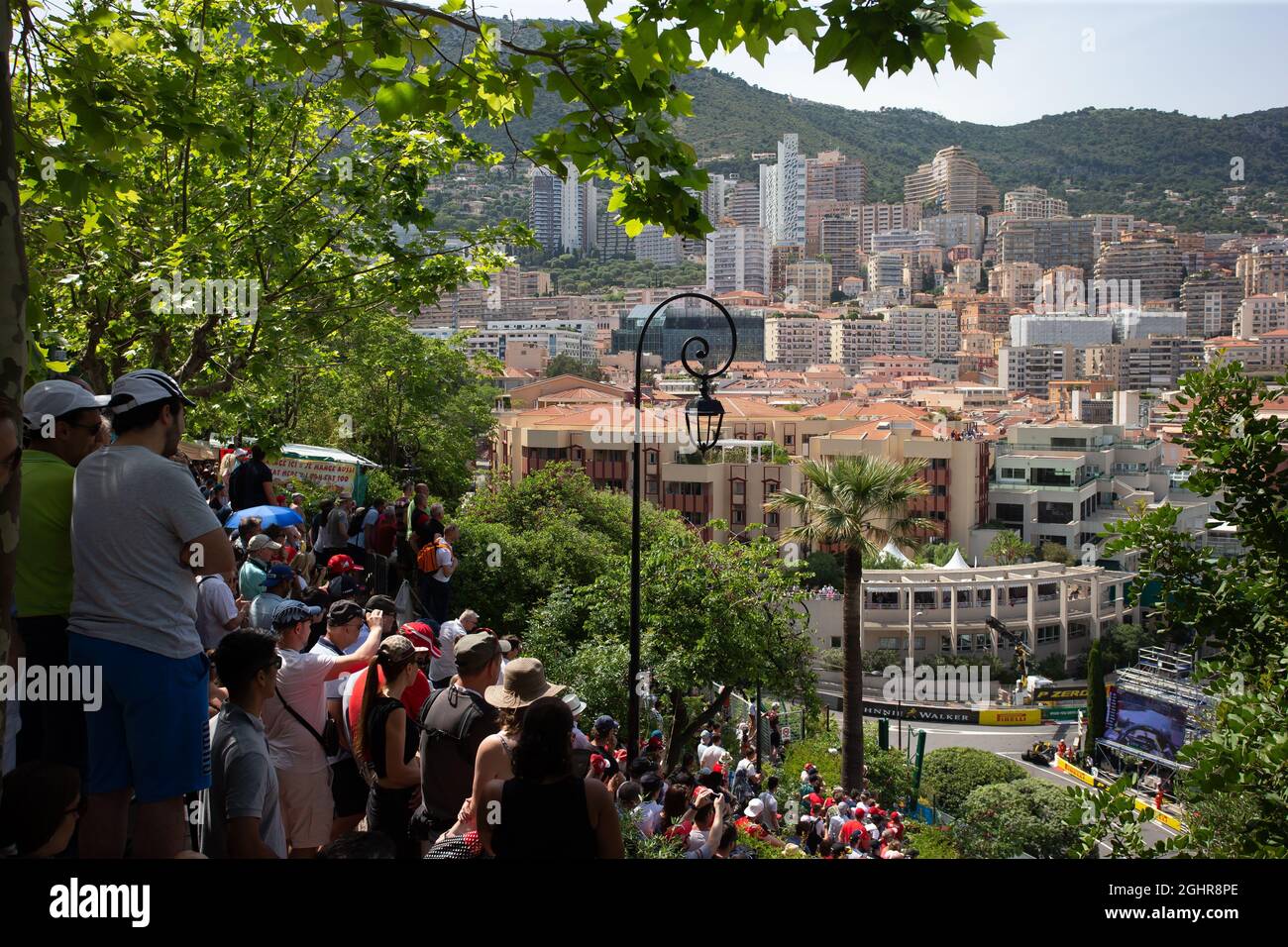 Monaco crowd monaco grand prix hi-res stock photography and images - Alamy