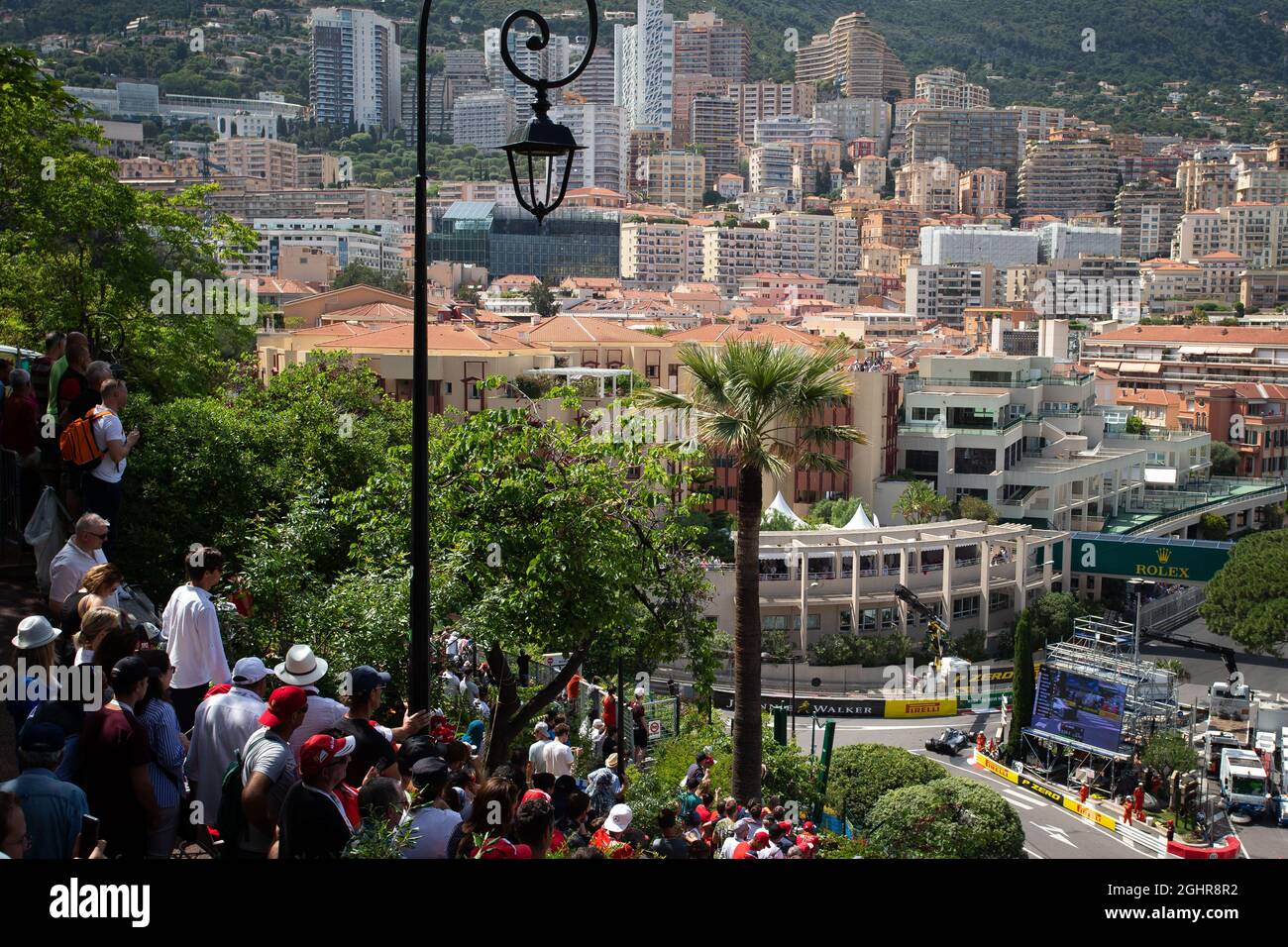 Monaco crowd monaco grand prix hi-res stock photography and images - Alamy