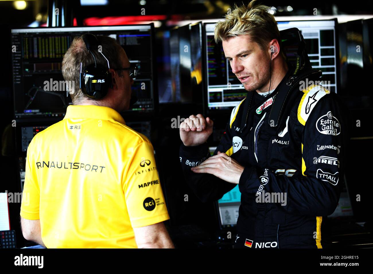 Renault formula 1 team engineer hi-res stock photography and images - Alamy