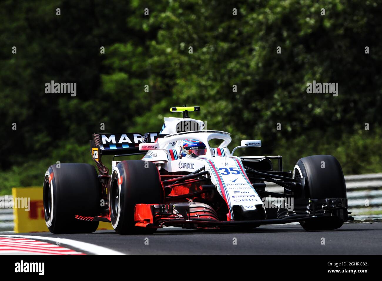 Williams fw41 flow vis paint on front wing hi-res stock photography and ...