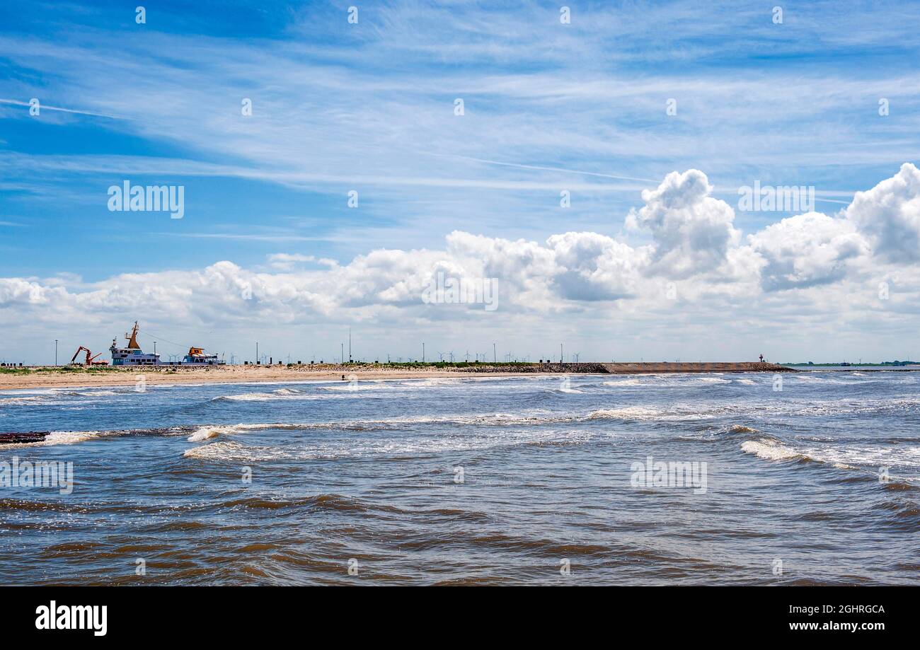 Baltrum island ferry hi-res stock photography and images - Alamy