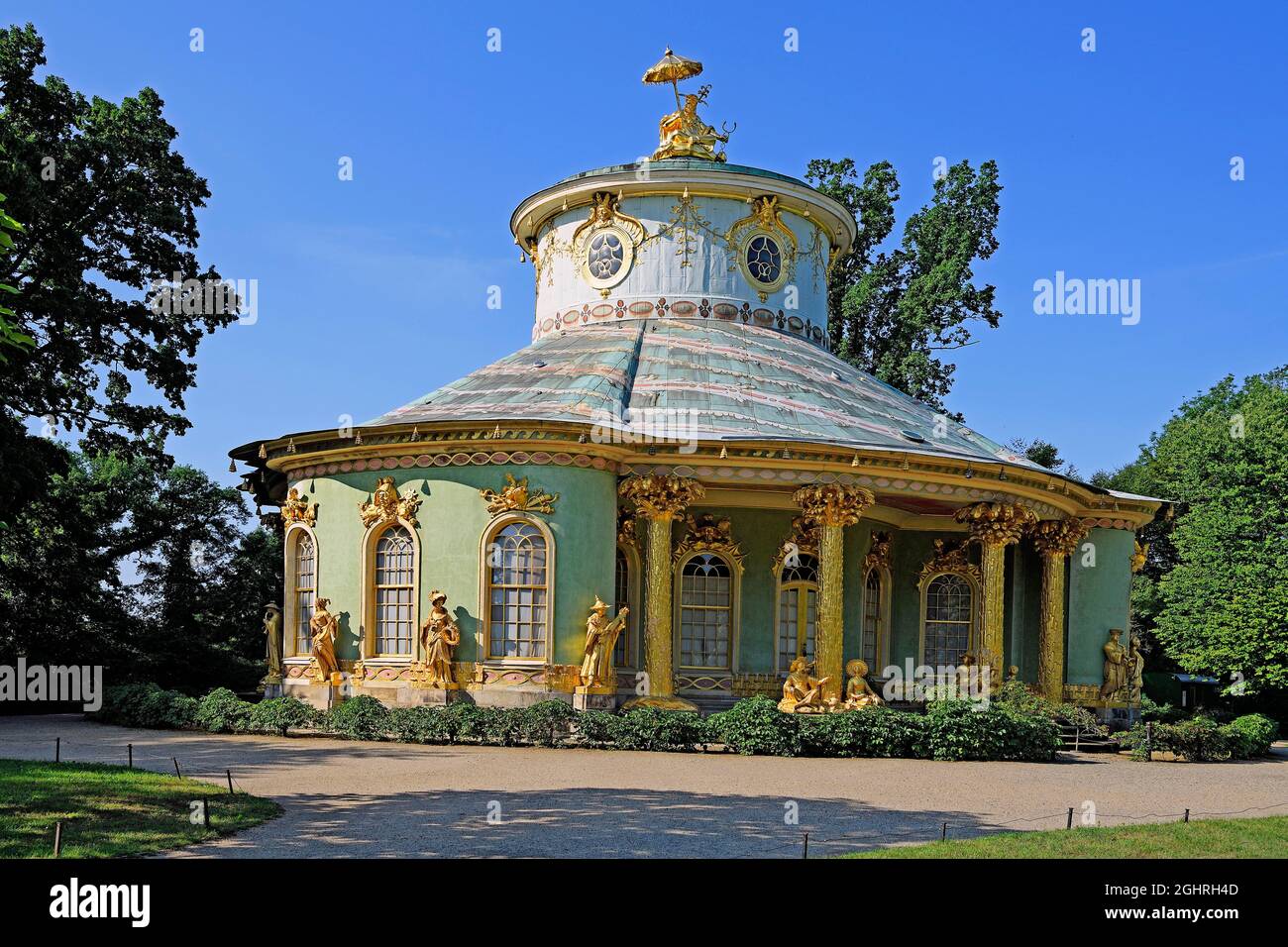Chinese Tea House, Sanssouci Palace Park, Potsdam, Brandenburg, Germany ...