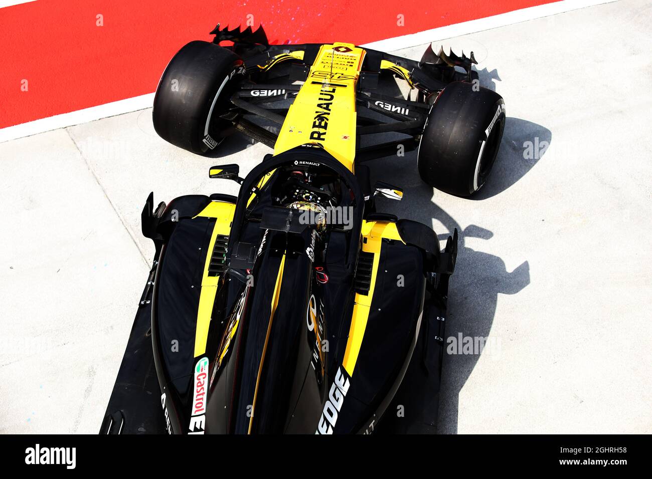 Renault sport f1 rs18 test development driver hi-res stock photography ...
