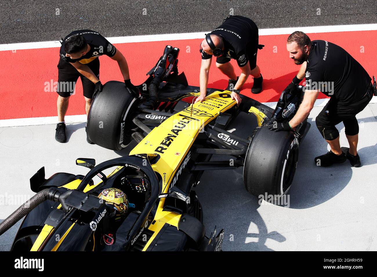 Renault sport f1 rs18 test development driver hi-res stock photography ...