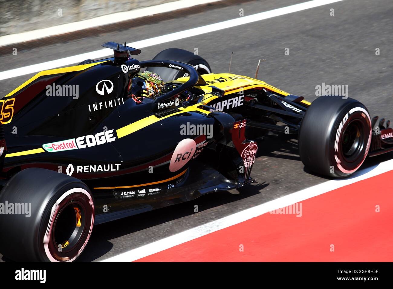Renault sport f1 rs18 test development driver hi-res stock photography ...