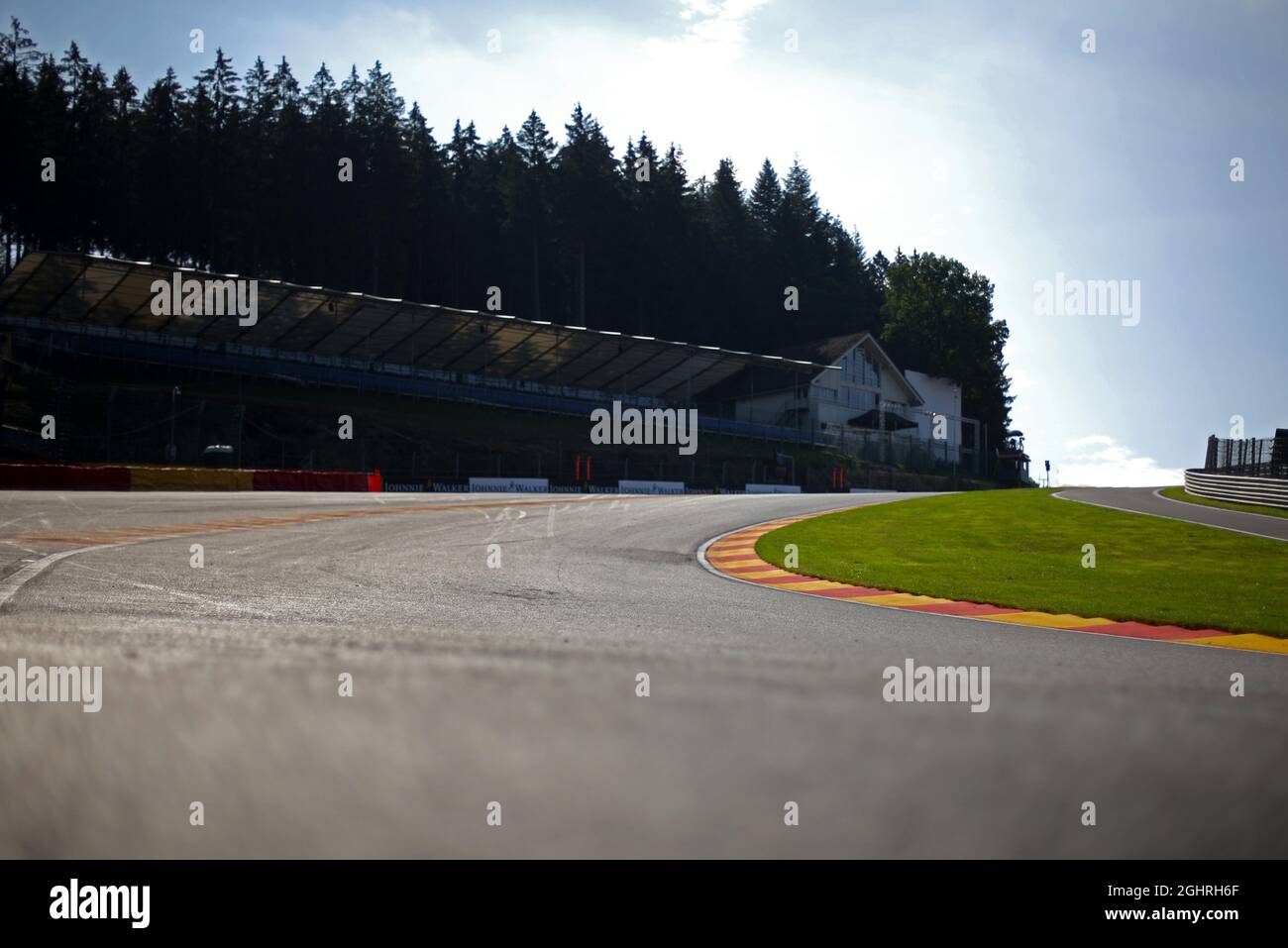 Track atmosphere -Eau Rouge. 23.08.2018. Formula 1 World Championship ...