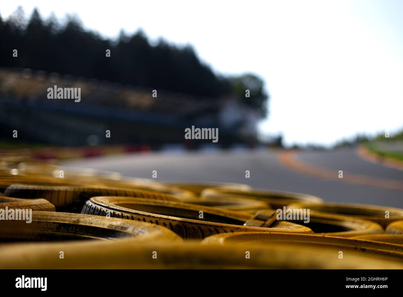 Track atmosphere, top of Eau Rouge. 23.08.2018. Formula 1 World ...