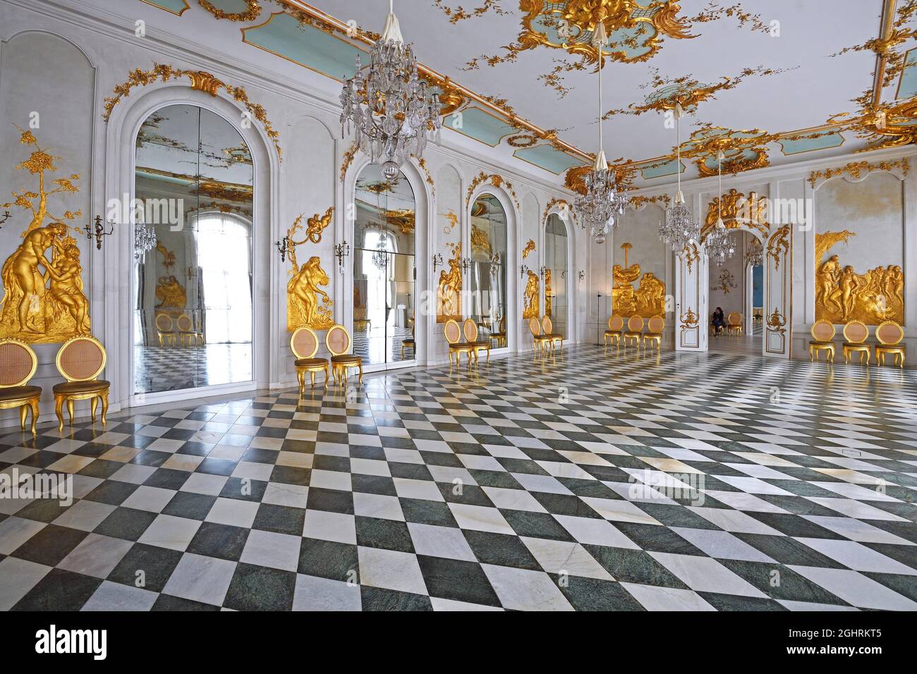 Ovid Gallery, Mirror Gallery, New Chambers, Sanssouci Palace, Potsdam ...