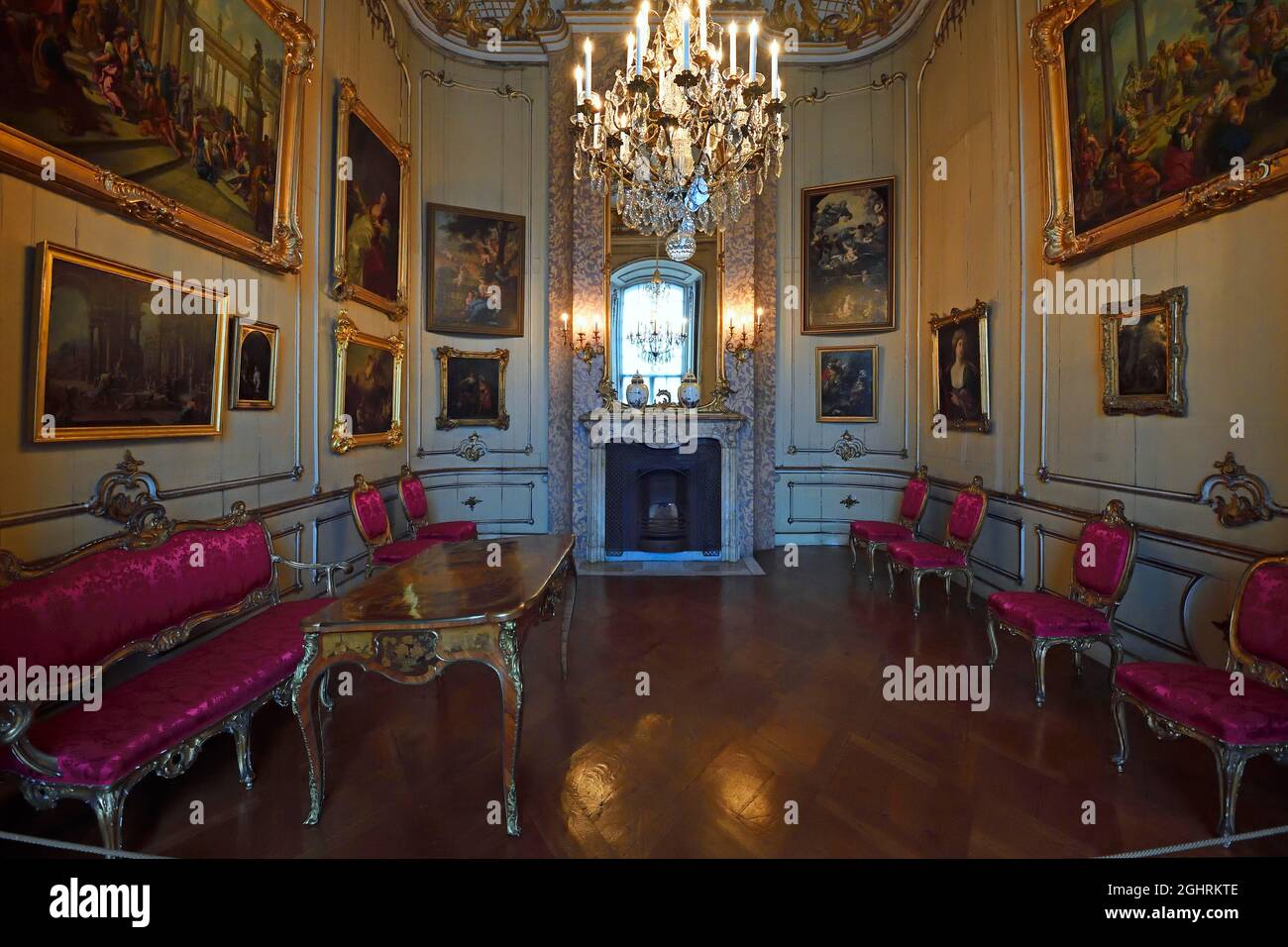 Audience Room, New Palace, Sanssouci Palace, Potsdam, Brandenburg ...
