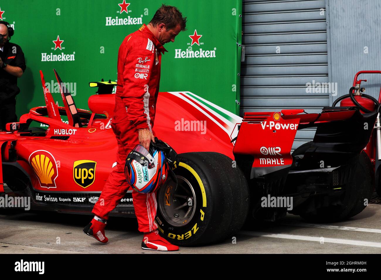 Ferrari sf71h in parc ferme hi-res stock photography and images - Alamy