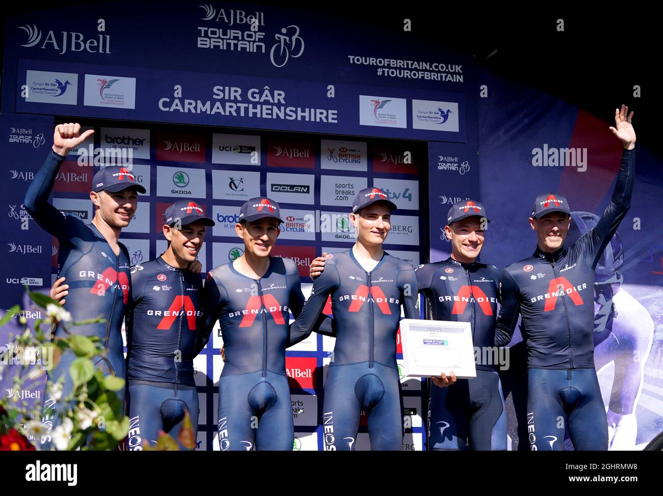 Team ineos tour of britain wales hi-res stock photography and images ...