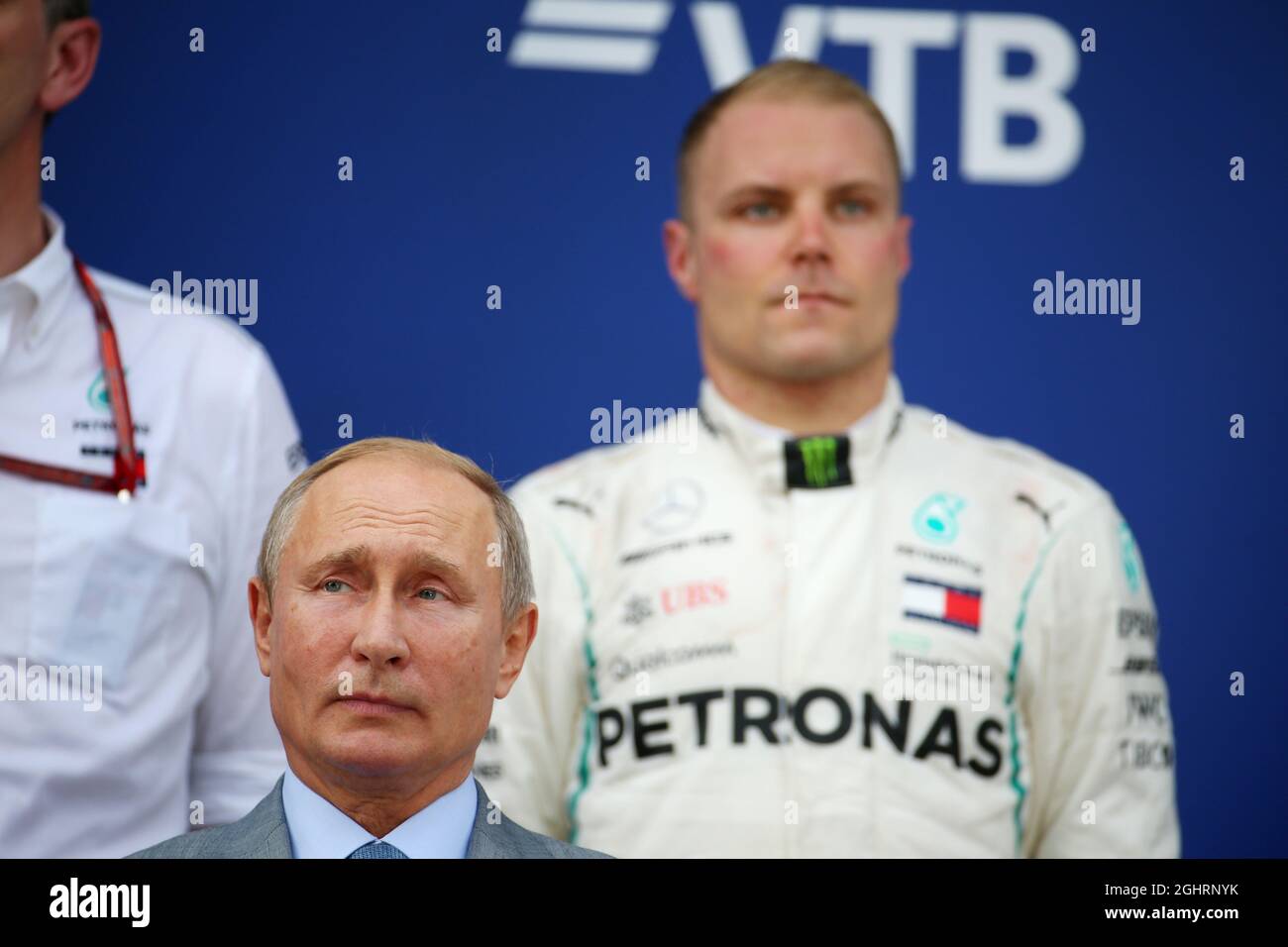 Mercedes amg f1 on podium vladimir putin hi-res stock photography and ...