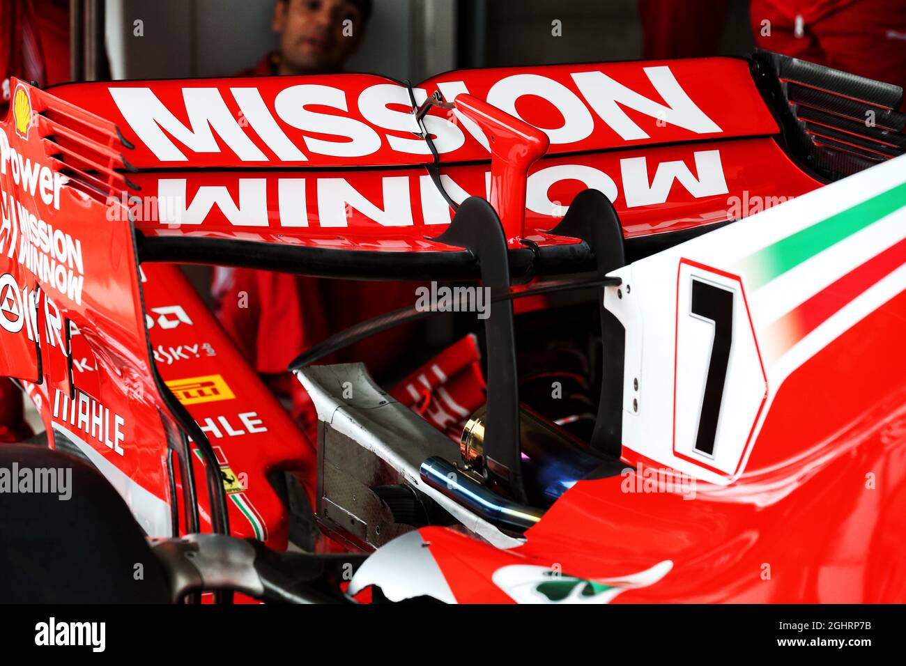 Ferrari sf71h rear wing detail hi-res stock photography and images - Alamy