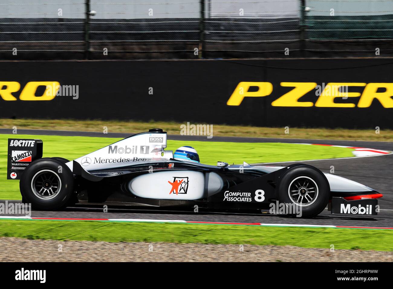 Mika Hakkinen (FIN) in the 1998 McLaren MP4-13. 07.10.2018. Formula 1 World Championship, Rd 17 ...