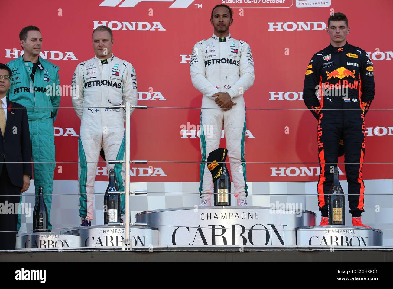 Mercedes amg f1 race winner max verstappen hi-res stock photography and ...