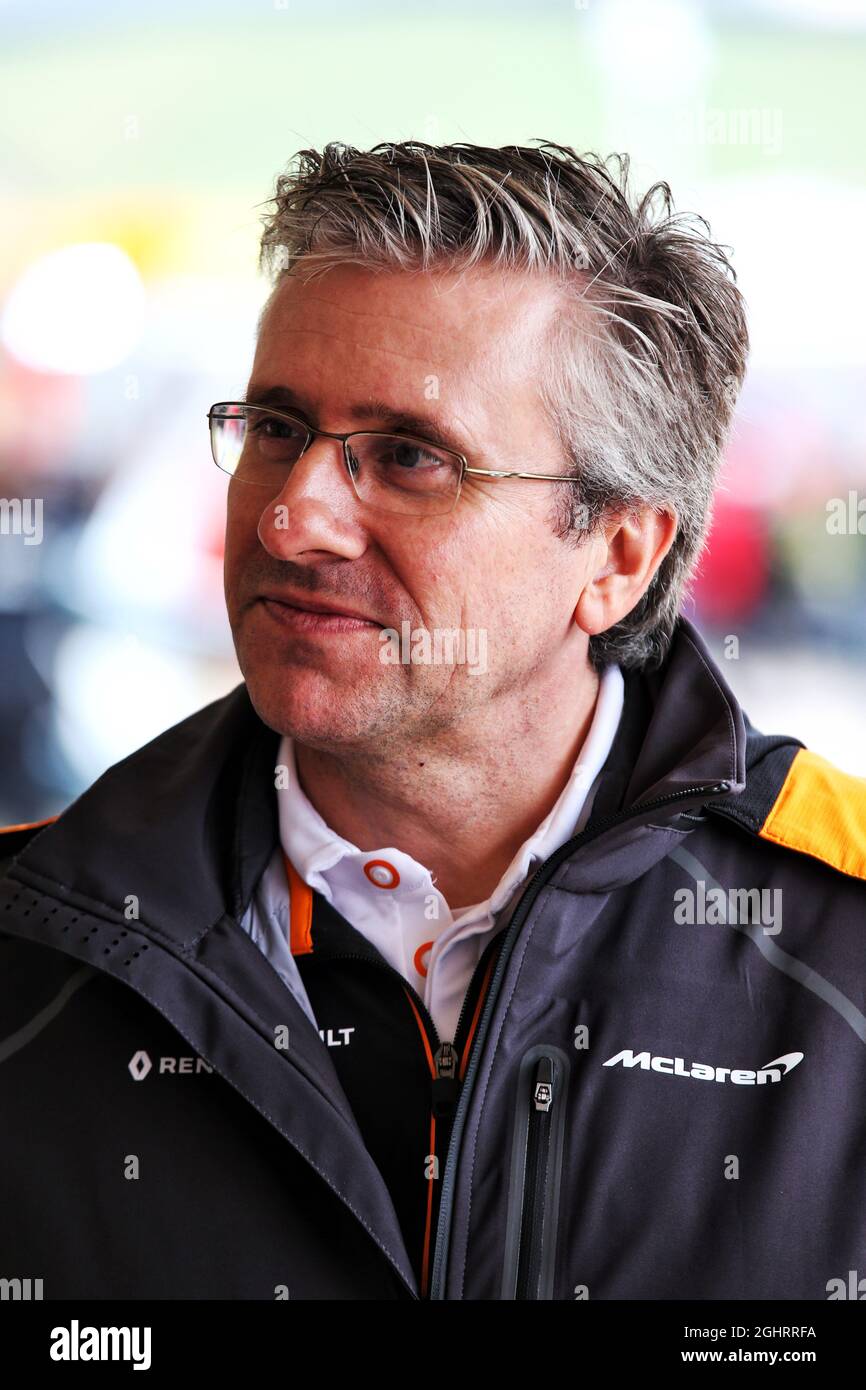 Pat Fry (GBR) McLaren Engineering Director. 18.10.2018. Formula 1 World ...