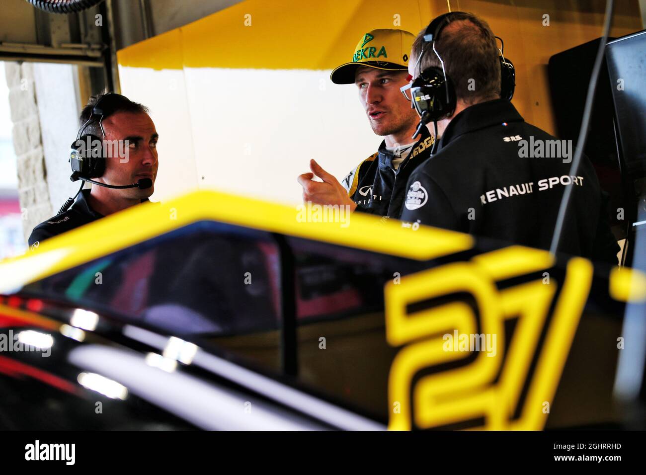 Renault formula 1 team engineer hi-res stock photography and images - Alamy