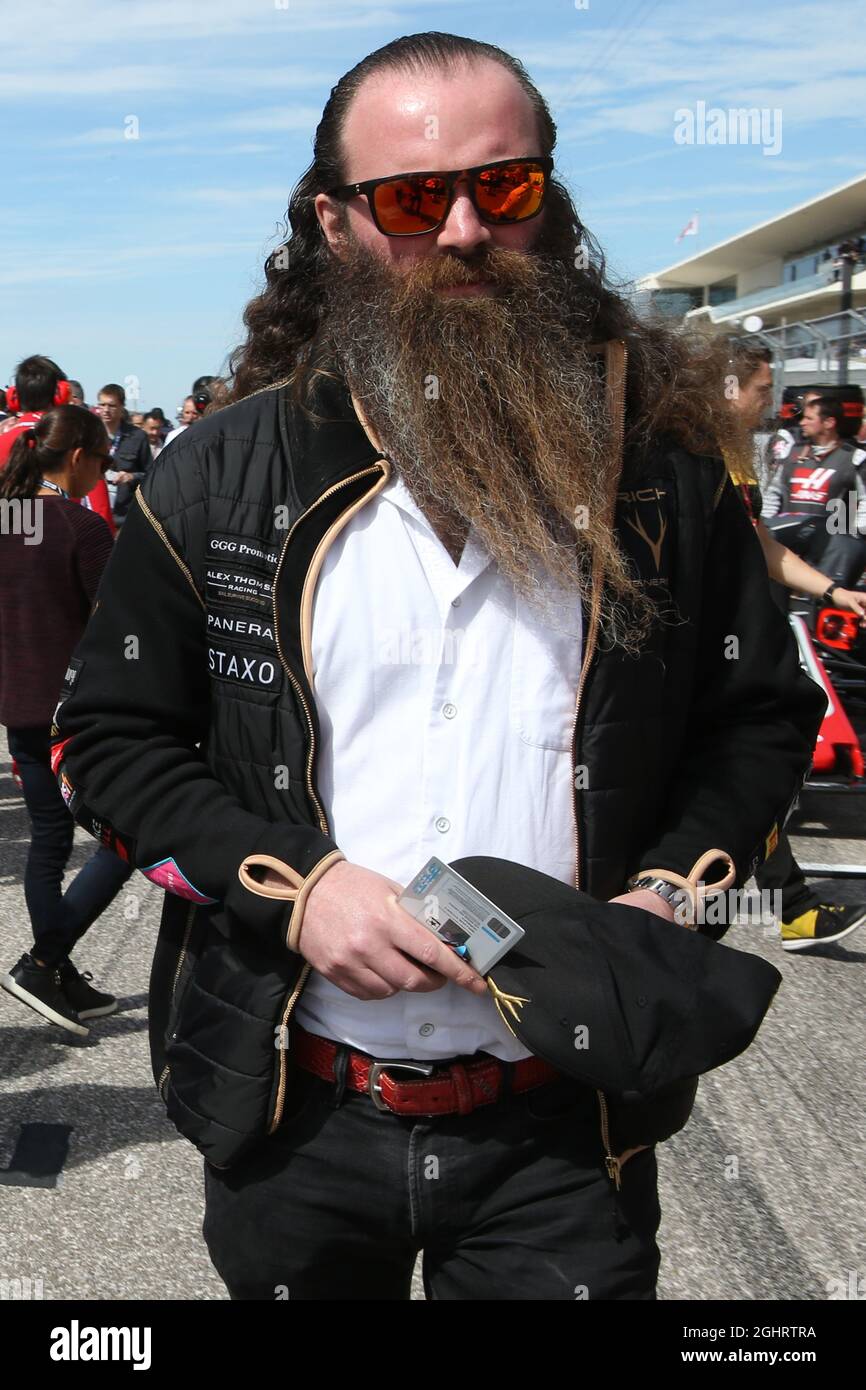 William Storey, Rich Energy CEO on the grid. 21.10.2018. Formula 1 ...