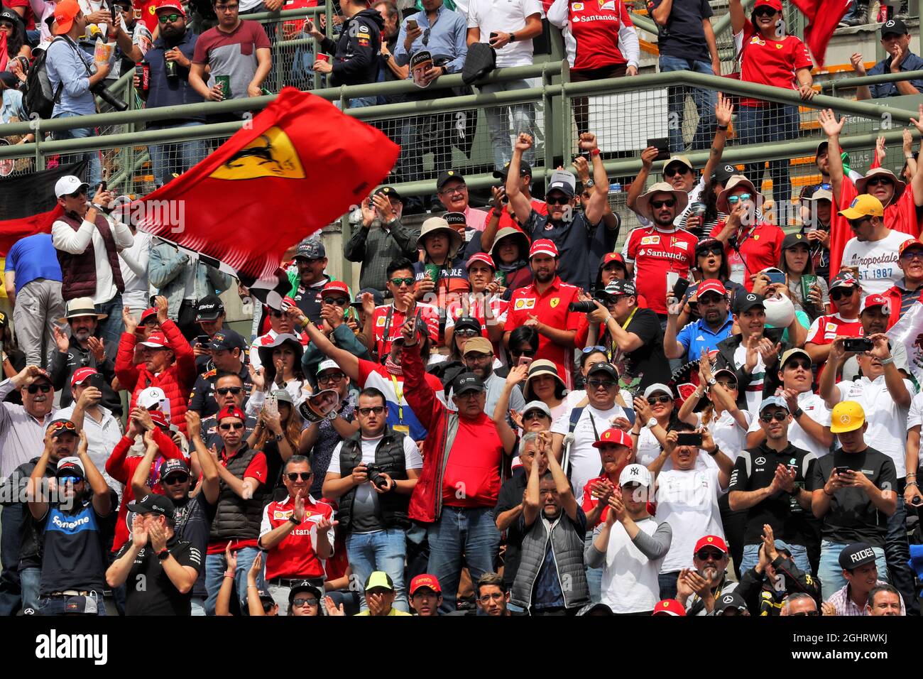 Ferrari fans in the grandstand. 28.10.2018. Formula 1 World ...