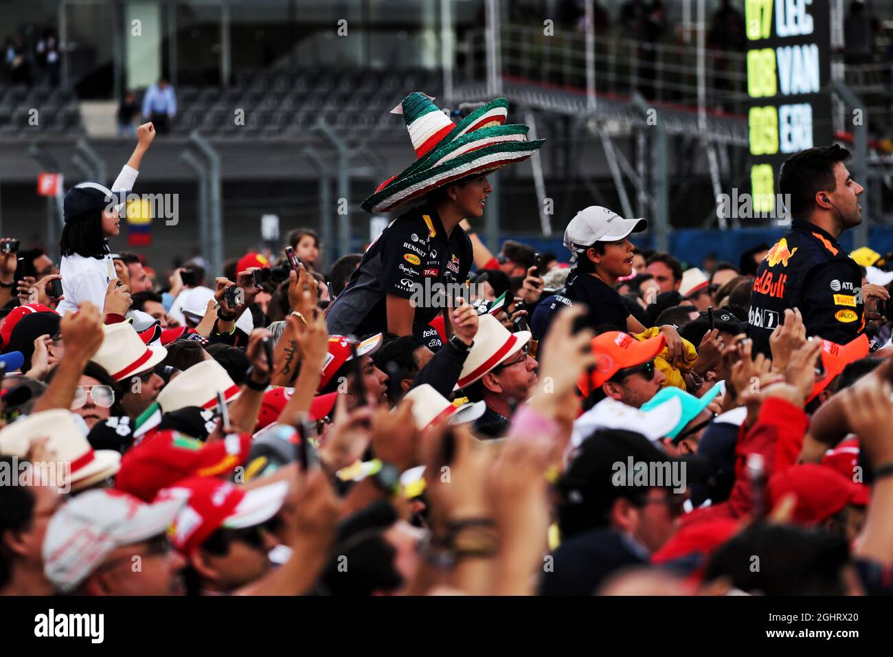 Mexican grand prix fans hi-res stock photography and images - Alamy