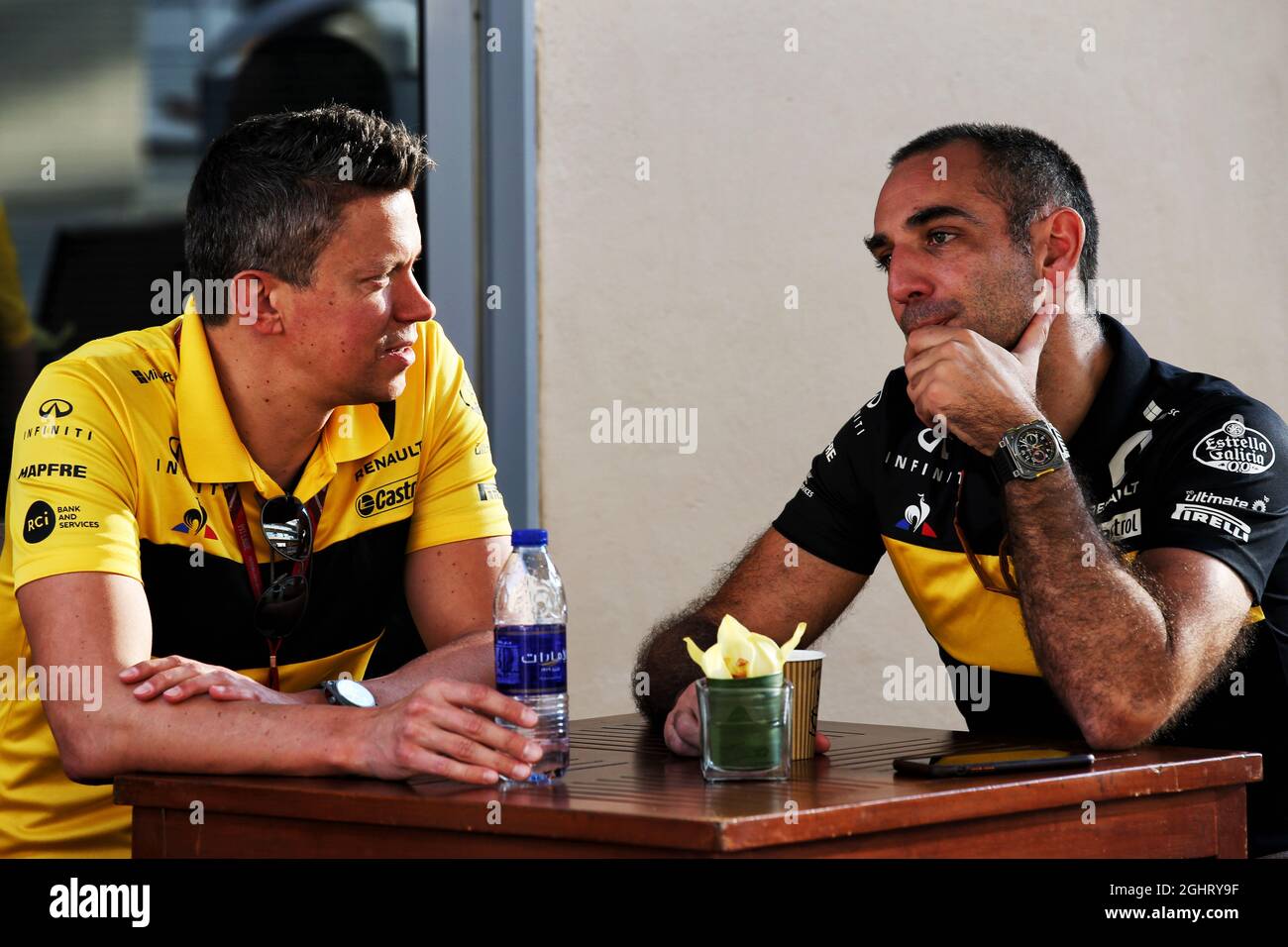 Renault sport f1 managing director marcin budkowski hi-res stock ...