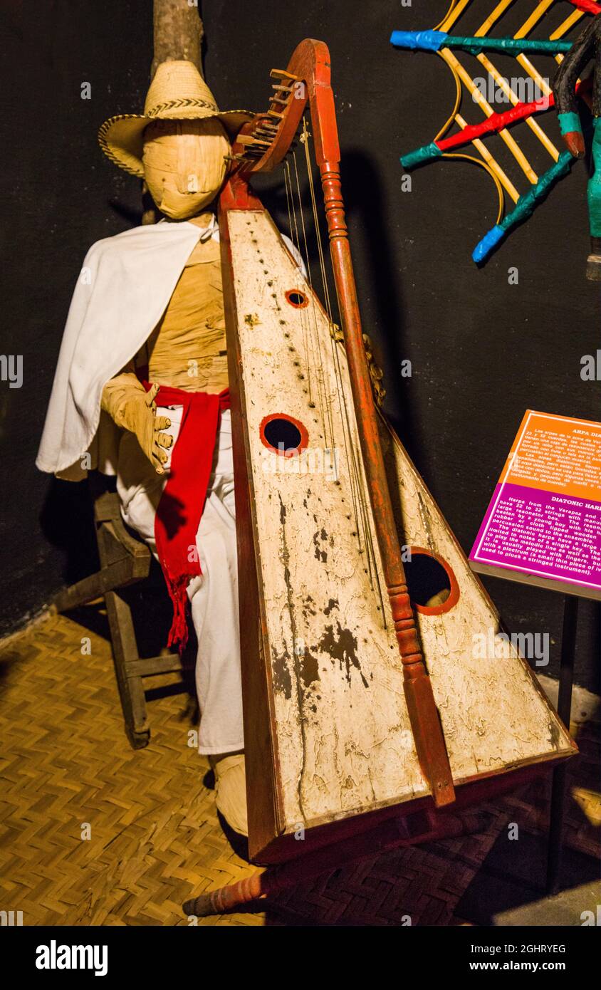 Antique instruments, Museum of the Music of the Maya People, Casa K ...