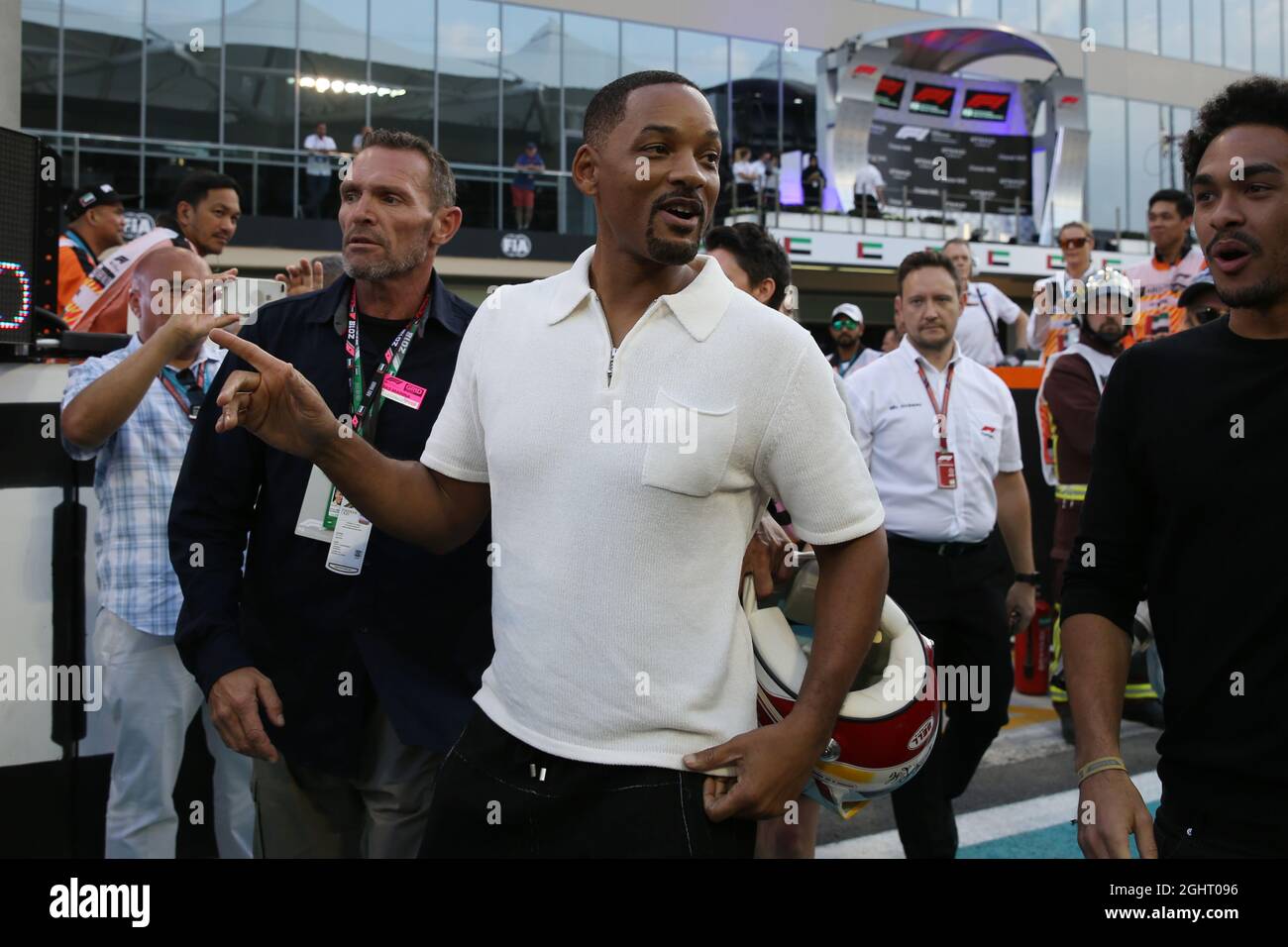 Will Smith (USA) Actor on the grid. 25.11.2018. Formula 1 World ...
