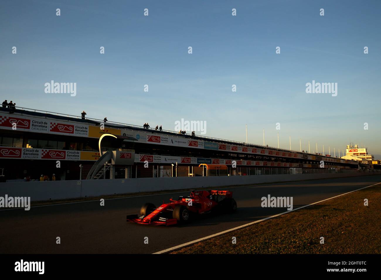 Sebastian Vettel (GER) Ferrari SF90. 18.02.2019. Formula One Testing ...