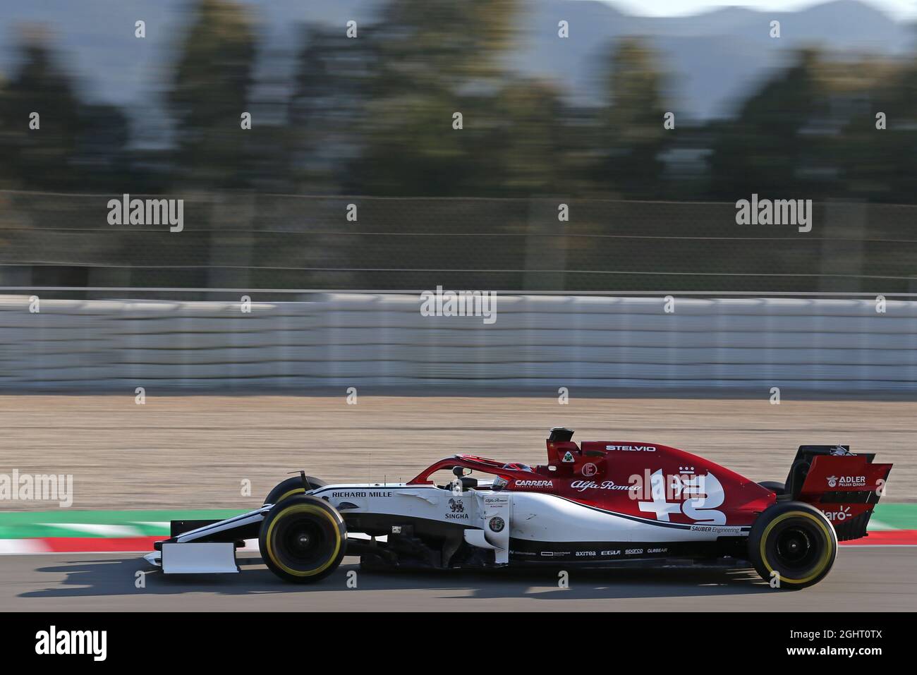 Kimi Raikkonen (FIN) Sauber C37 18.02.2019. Formula One Testing, Day ...