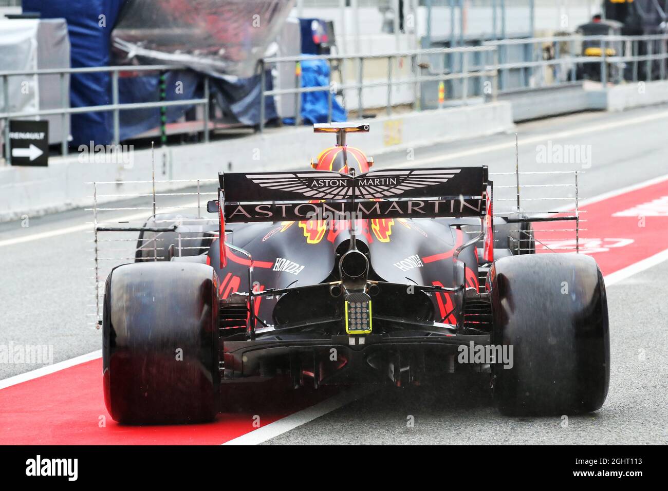 Max Verstappen (NLD) Red Bull Racing RB14 - sensor equipment. 20.02. ...