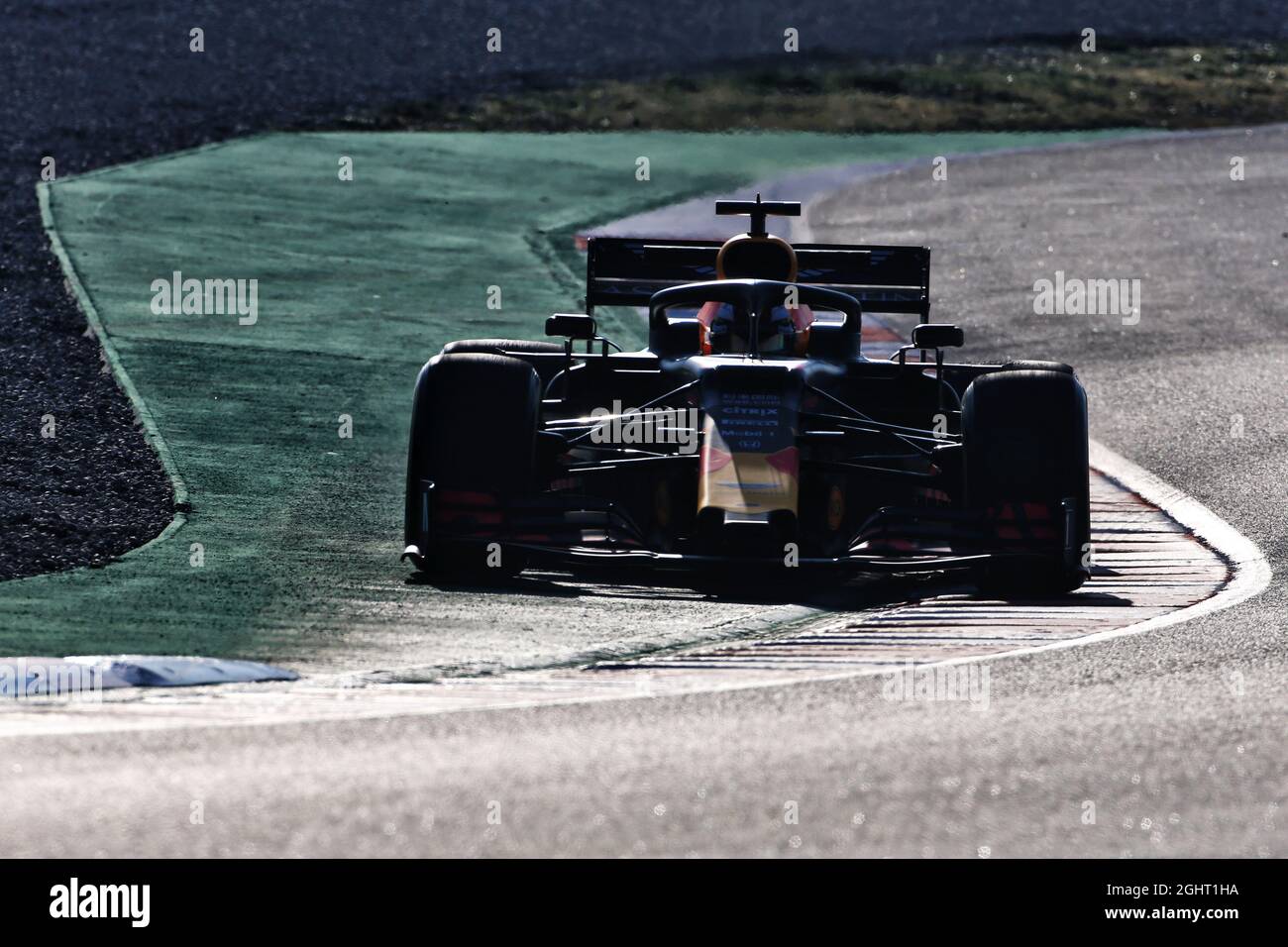 The red bull racing rb14 of max verstappen hi-res stock photography and ...