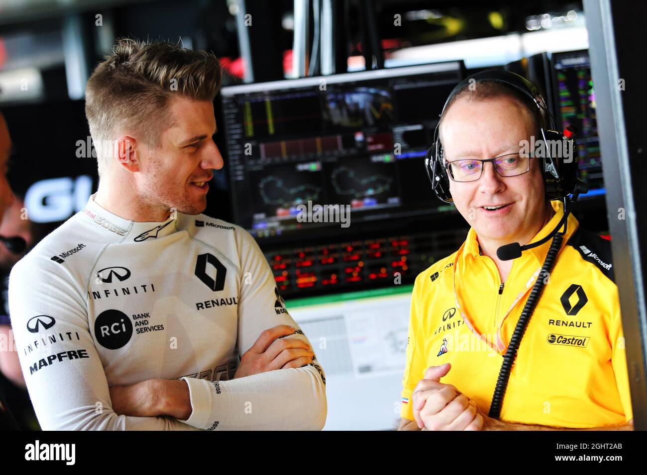 Renault f1 team race engineer hi-res stock photography and images - Alamy
