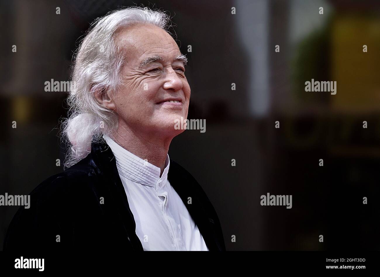 Venice, Italy. 06th Sep, 2021. Jimmy Page attends the red carpet of the ...