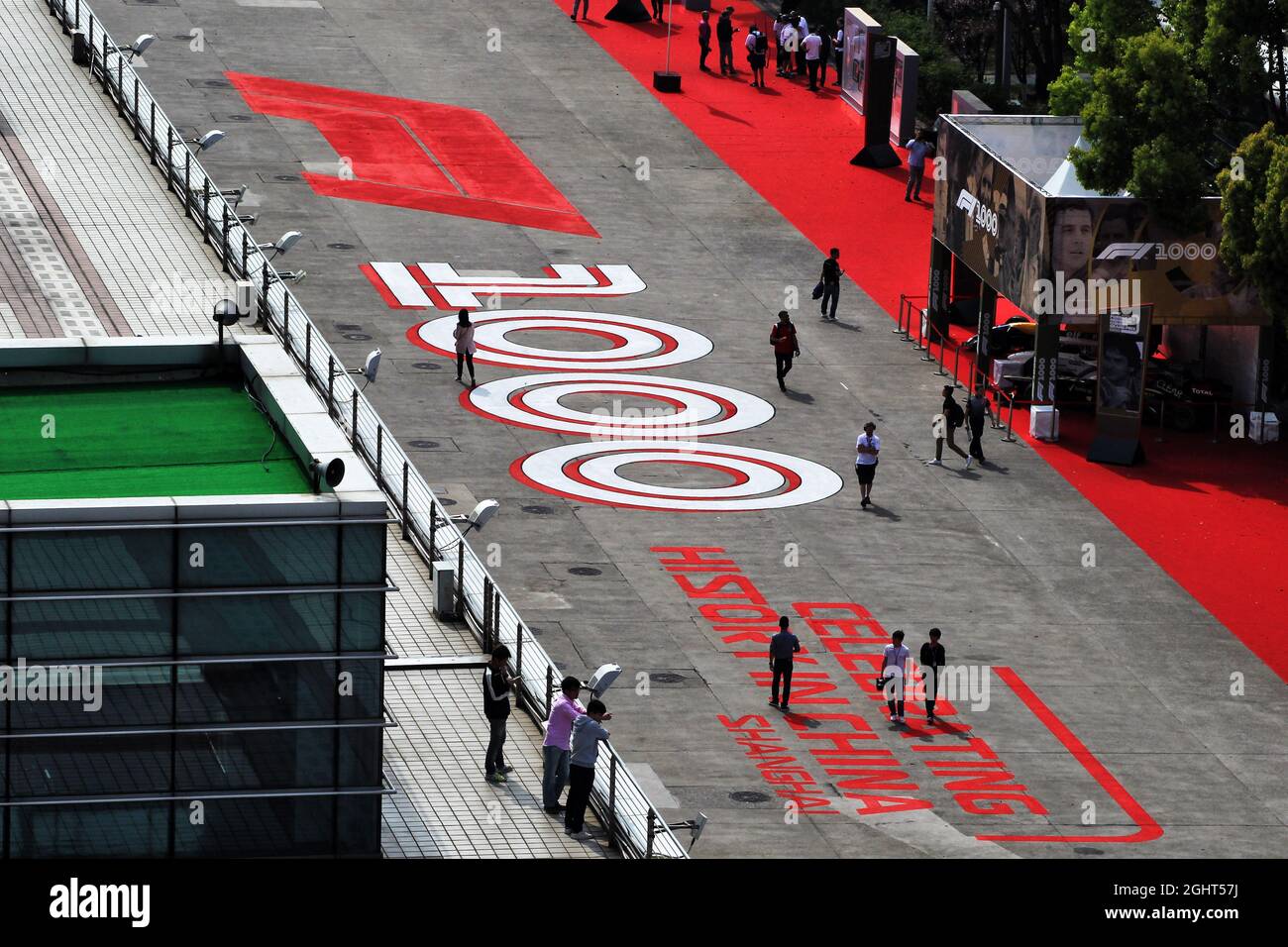 F1 1000th grand prix atmosphere hi-res stock photography and images - Alamy