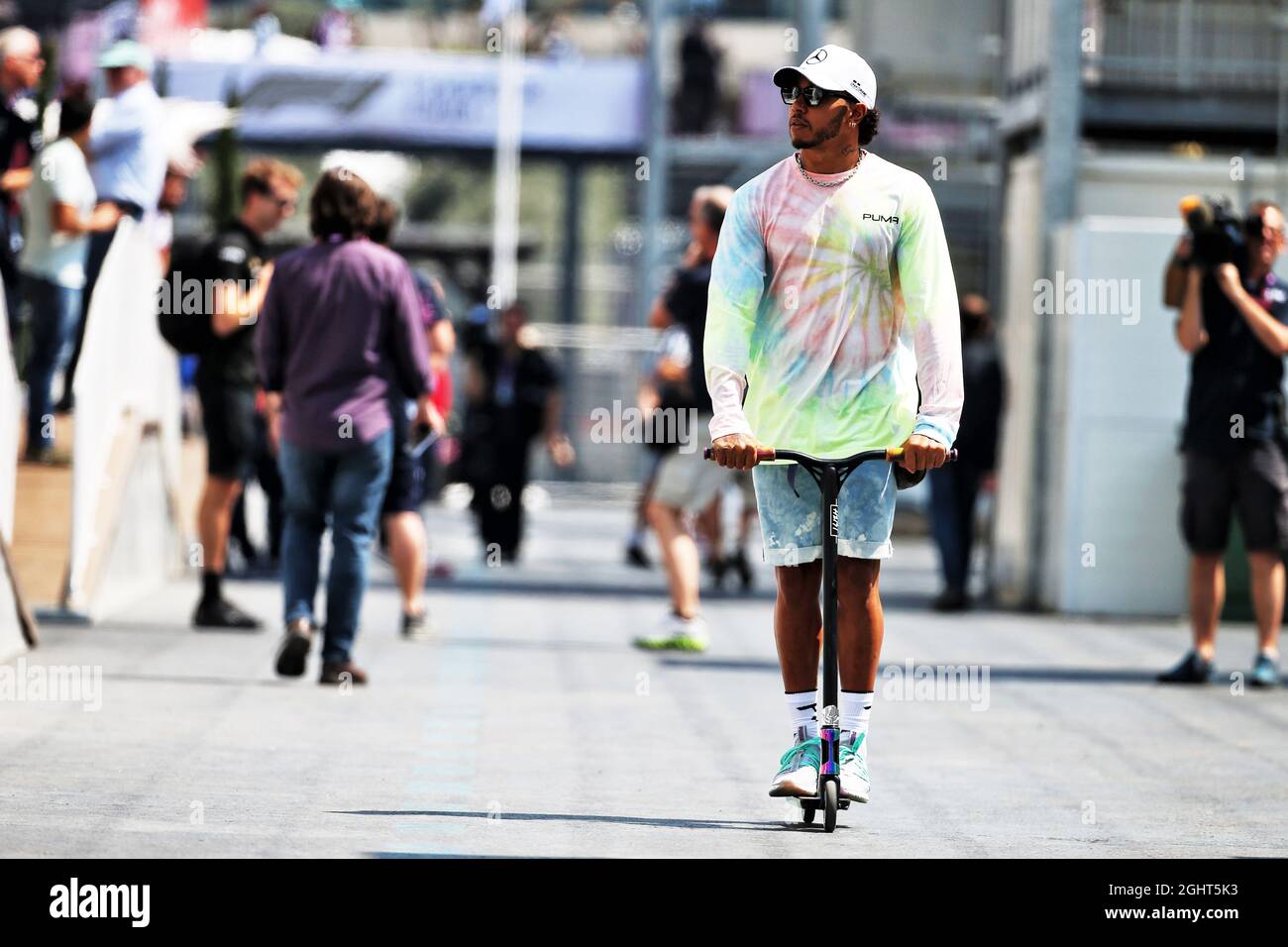 Lewis hamilton baku circuit hi-res stock photography and images - Alamy