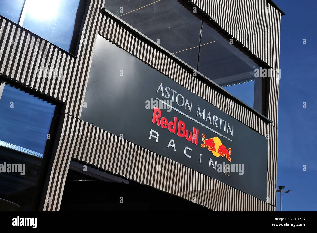 Red Bull Racing motorhome. 09.05.2019. Formula 1 World Championship, Rd ...
