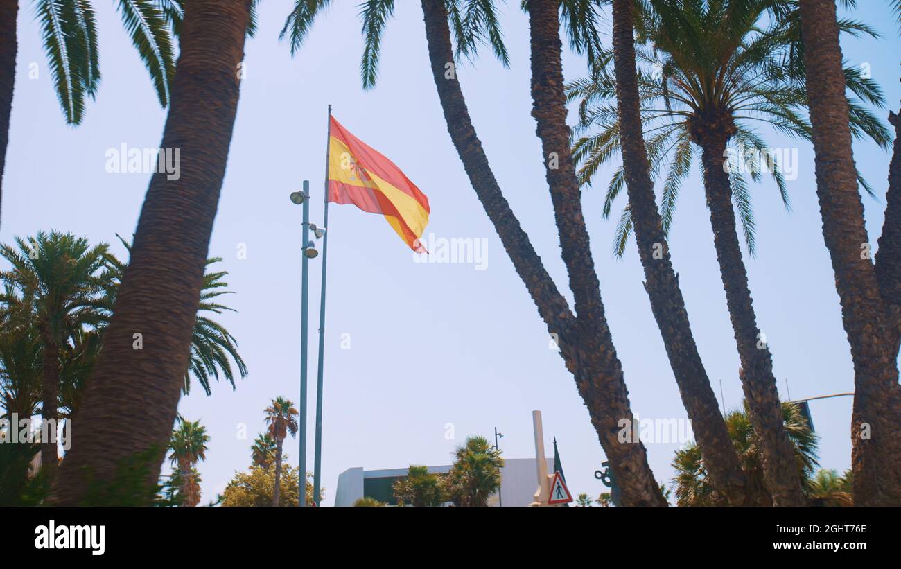 Benidorm flag hi-res stock photography and images - Alamy