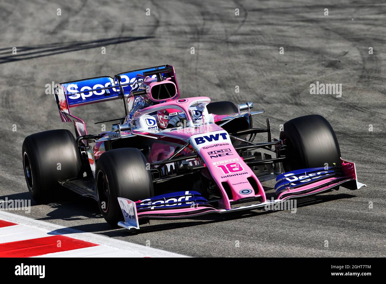 Lance Stroll (CDN) Racing Point F1 Team RP19. 15.05.2019. Formula One ...
