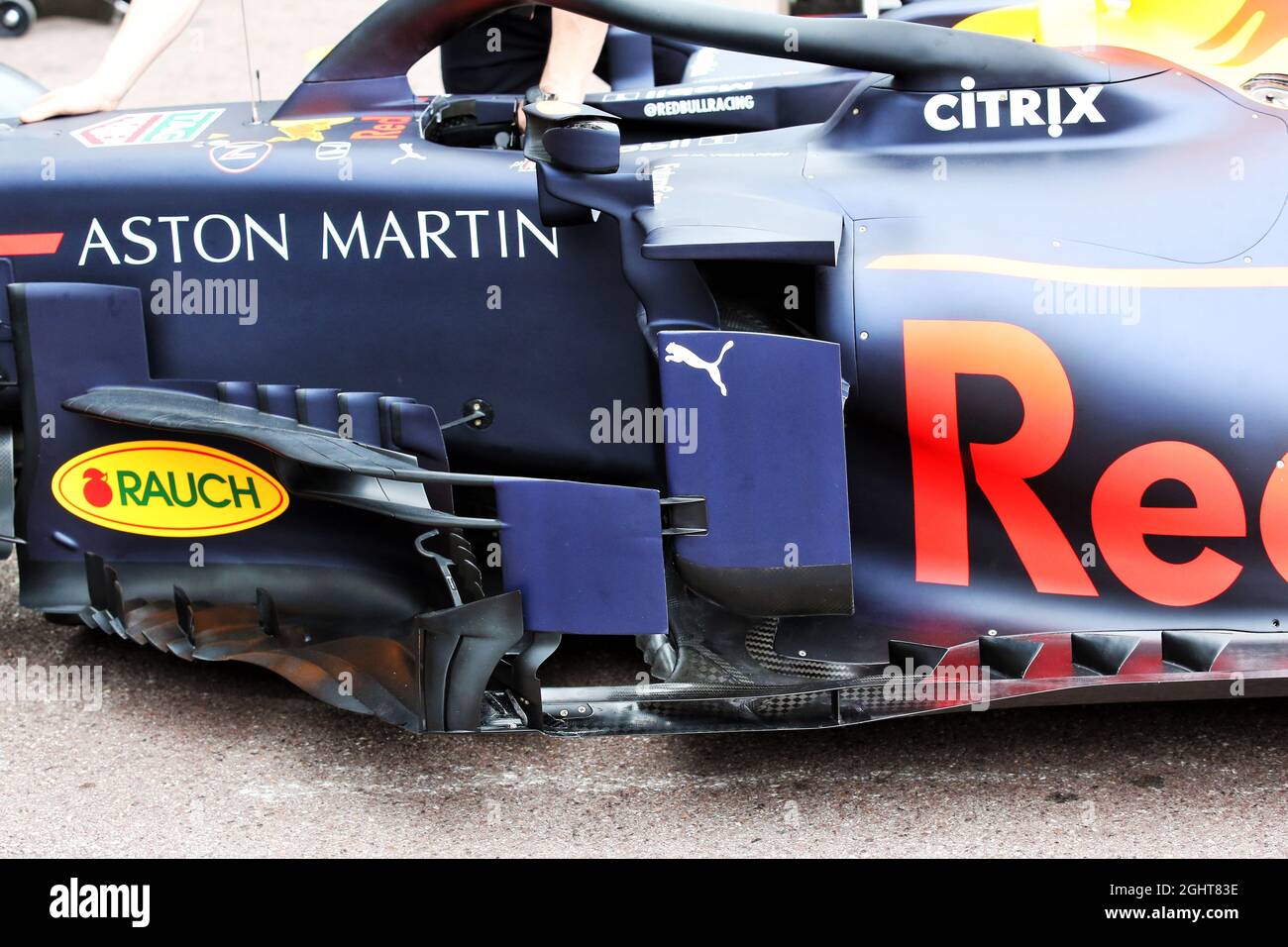 Red bull racing rb15 detail hi-res stock photography and images - Alamy
