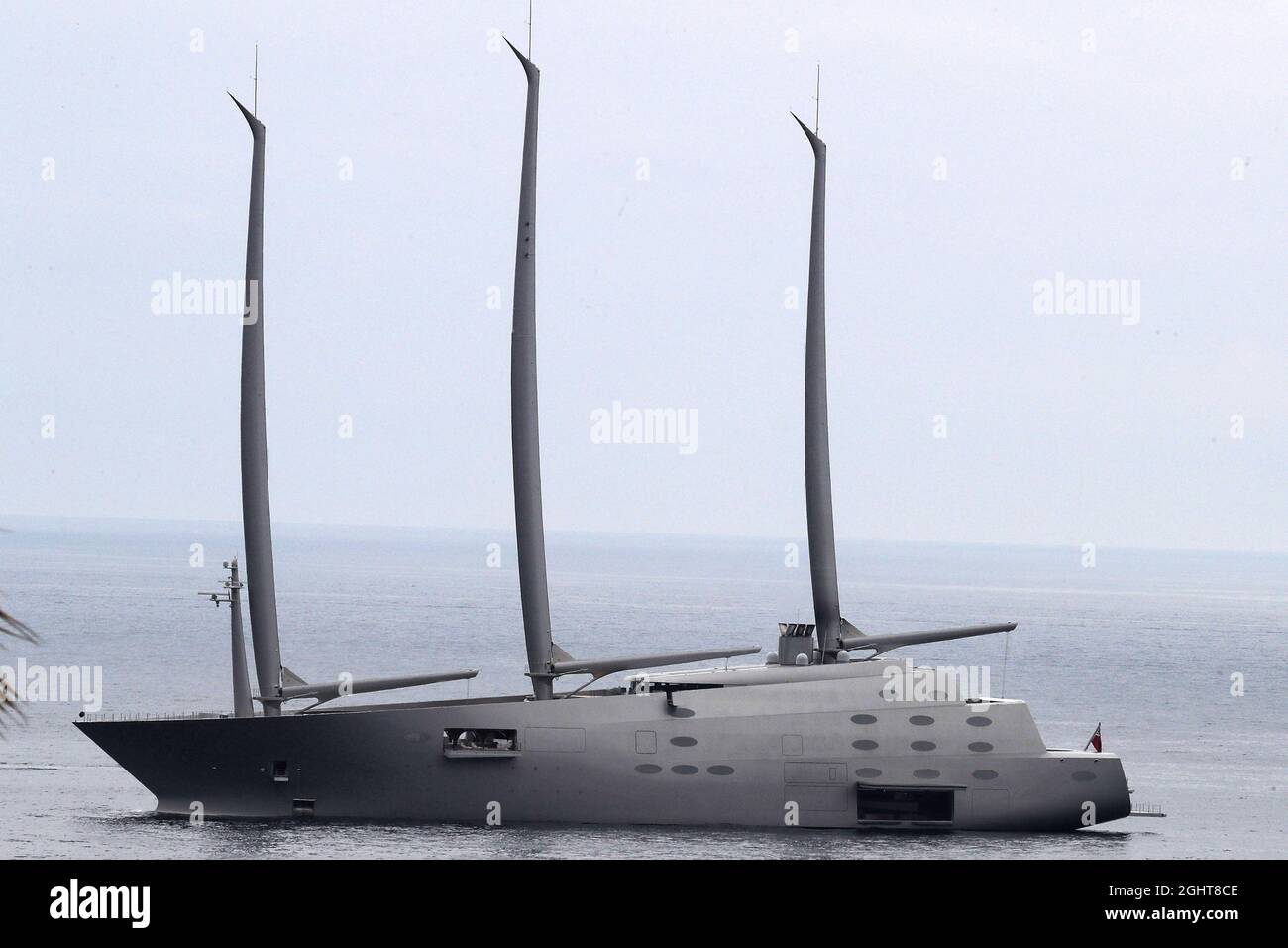Sailing Yacht A owned by Andrey Melnichenko (RUS). 24.05.2019. Formula 1 World Championship, Rd ...